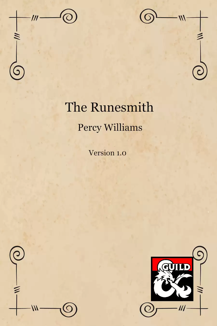 The Runesmith - Dungeon Masters Guild | DriveThruRPG