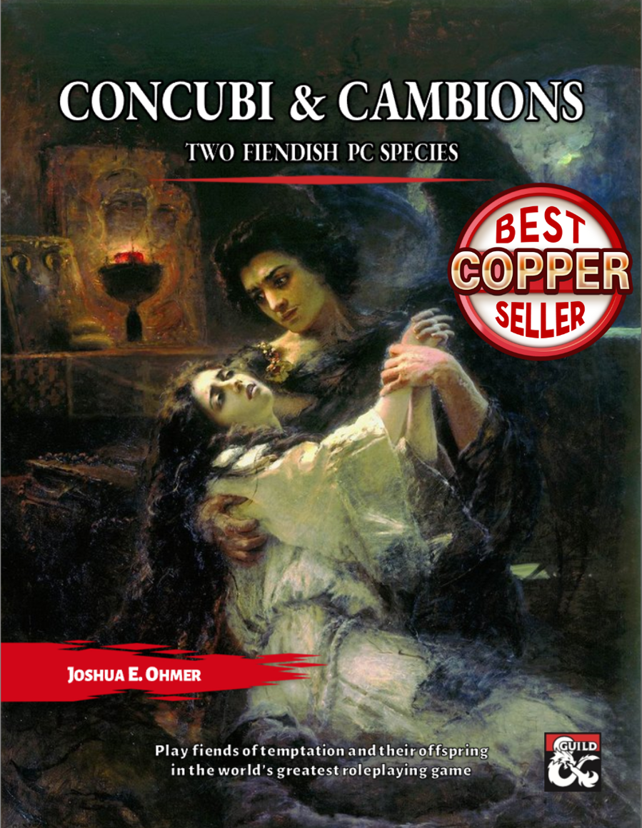 Concubi & Cambions: Two Fiendish PC Species (Including Succubus/Incubus ...