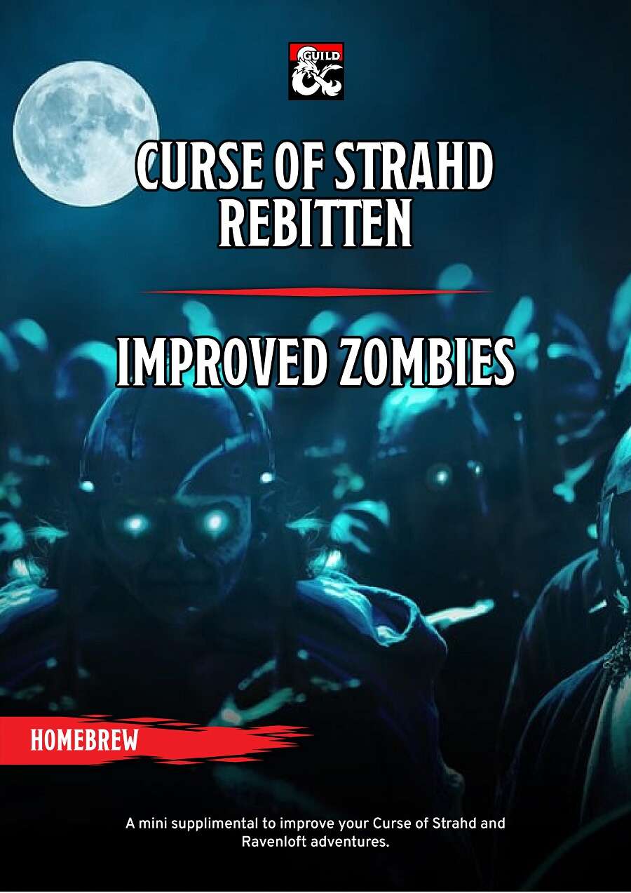 Curse of Strahd Rebitten - Improved Zombies - Dungeon Masters Guild ...