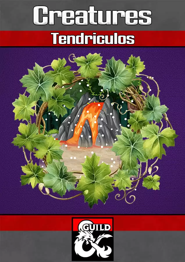 Creatures: Tendriculos - Dungeon Masters Guild | DriveThruRPG
