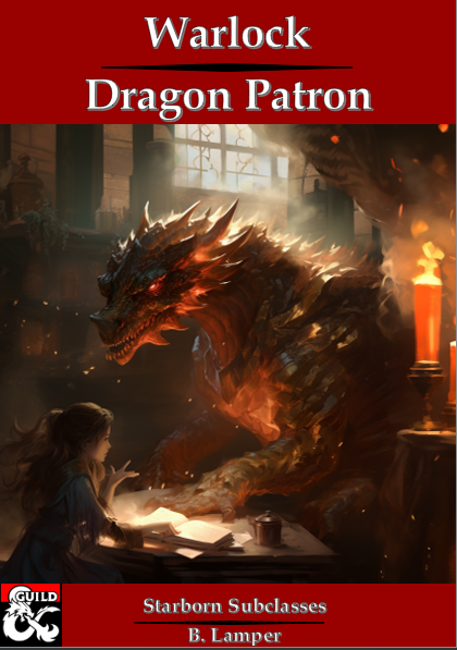 Dragon Patron : Warlock - Starborn Subclasses - Dungeon Masters Guild | DriveThruRPG