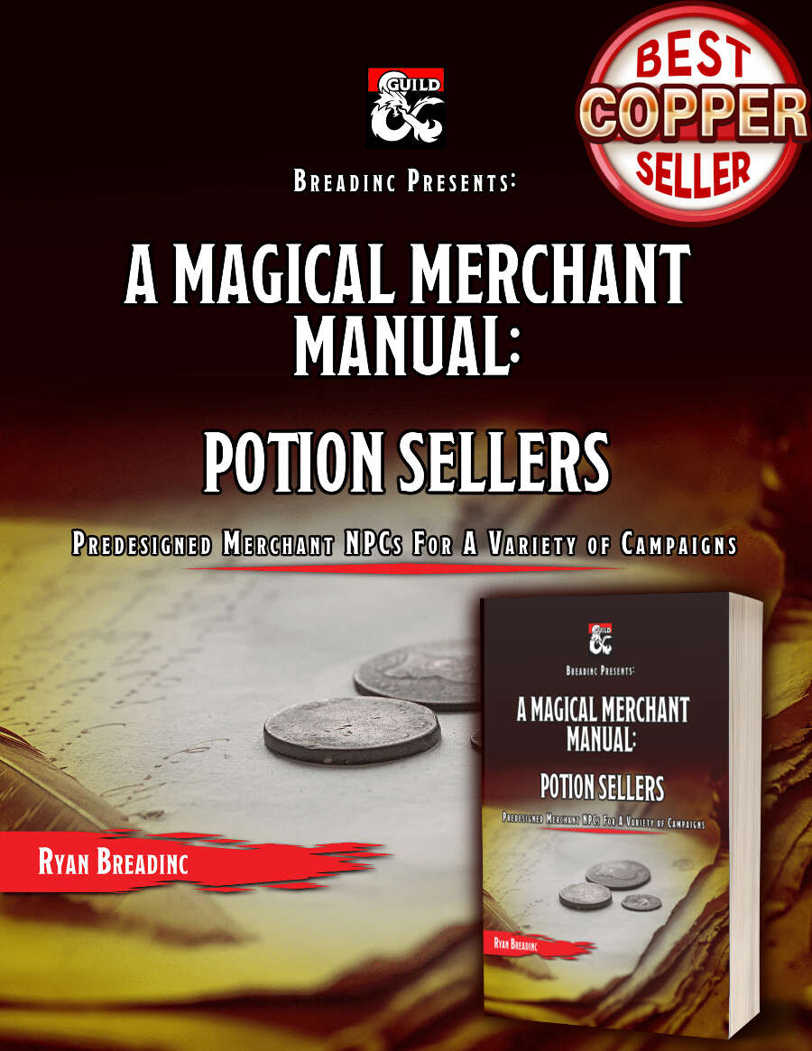 A Magical Merchant Manual: Premade Potion Seller NPC Guide - Dungeon ...