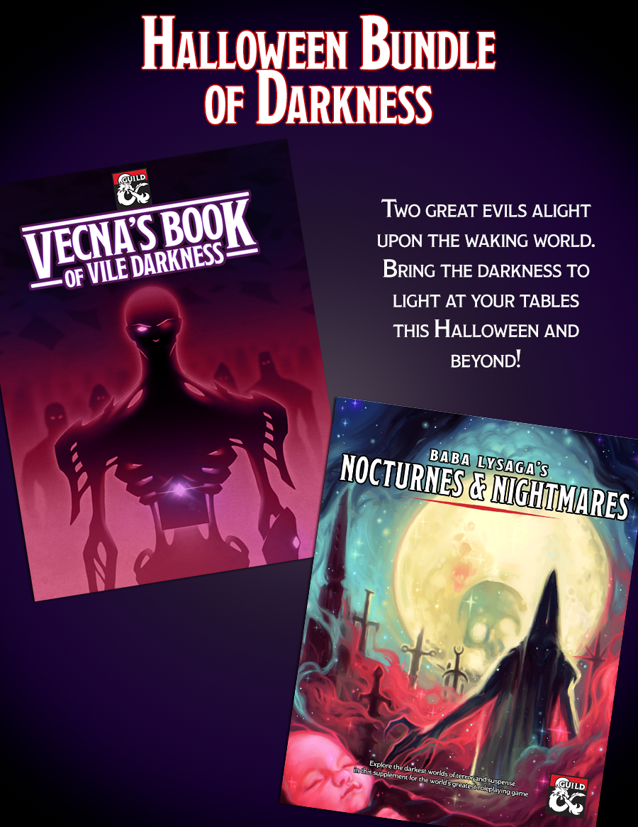 Halloween Bundle of Darkness [BUNDLE] - Dungeon Masters Guild | DriveThruRPG