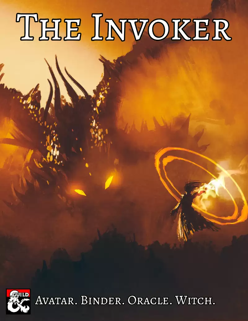 The Invoker: Avatar, Binder, Oracle, Witch - Dungeon Masters Guild ...