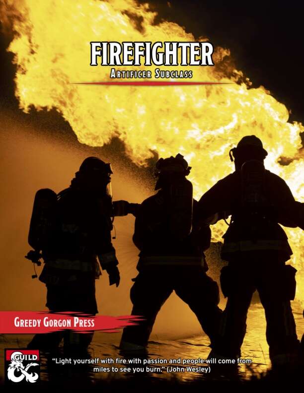 Artificer: Firefighter - Dungeon Masters Guild | DriveThruRPG