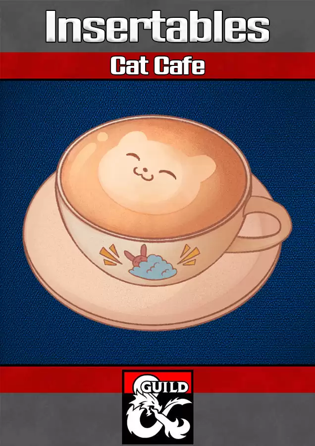 Insertables: Cat Cafe - Dungeon Masters Guild | DriveThruRPG