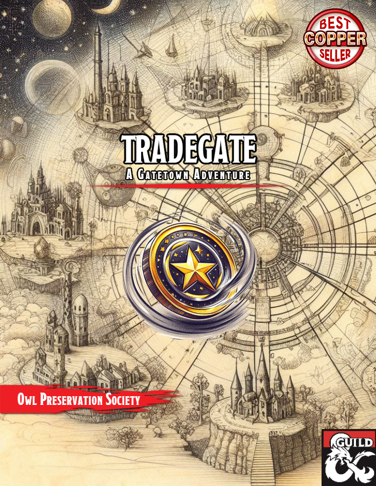 Gatetown Encounters #2 - Tradegate - Dungeon Masters Guild | DriveThruRPG