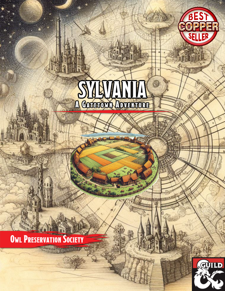 Gatetown Encounters #6 - Sylvania - Dungeon Masters Guild | DriveThruRPG