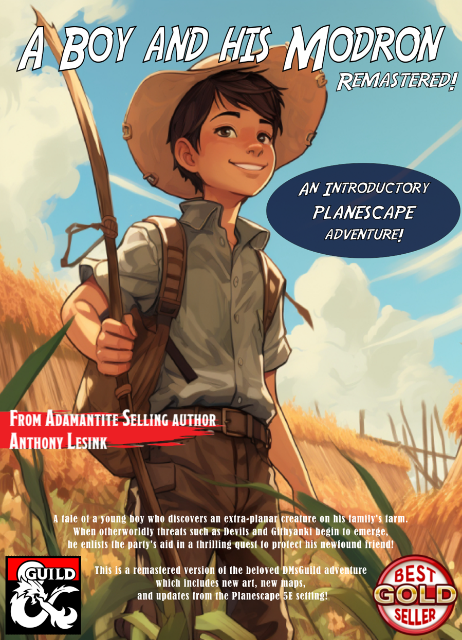 A Boy and his Modron - Remastered - Dungeon Masters Guild | DriveThruRPG