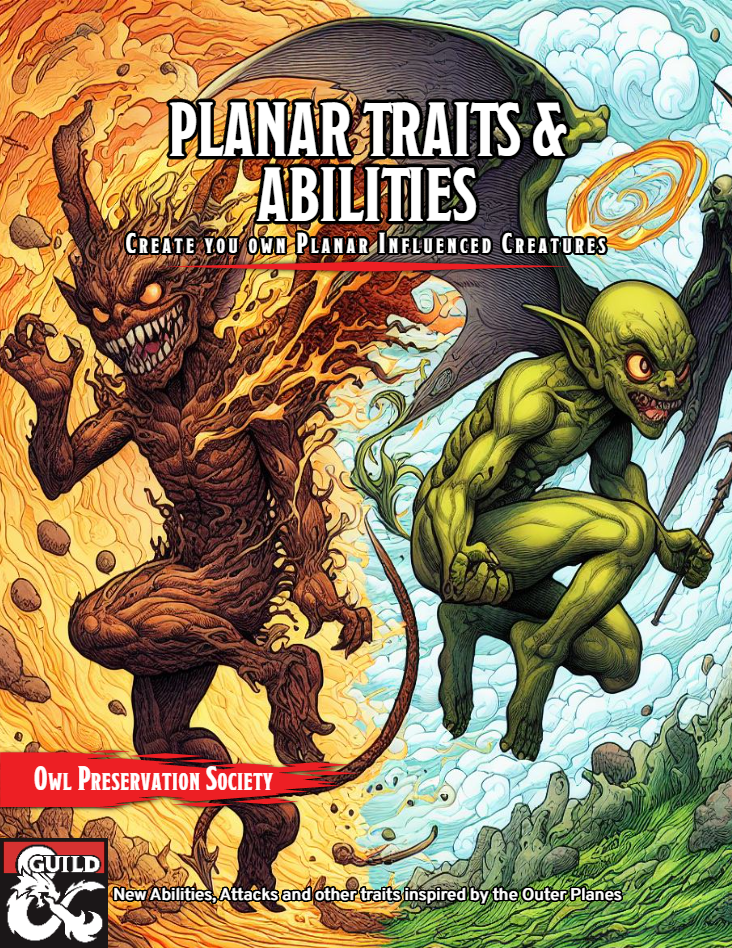 Planar Traits & Abilities - Dungeon Masters Guild | DriveThruRPG