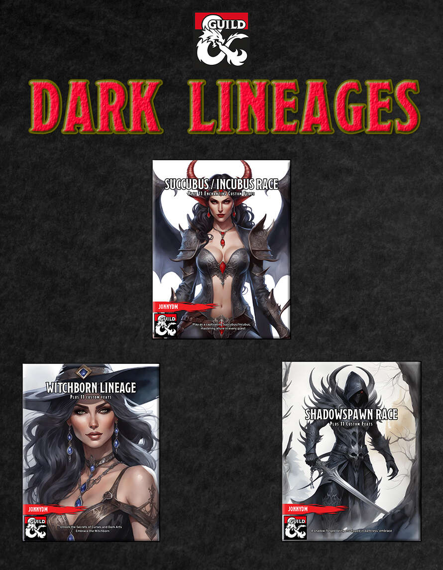 Dark Lineages [BUNDLE] - Dungeon Masters Guild | DriveThruRPG