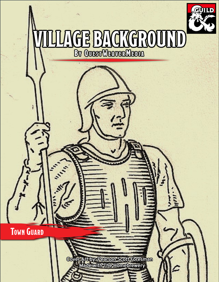 Custom Village Background: Town Guard - Dungeon Masters Guild ...