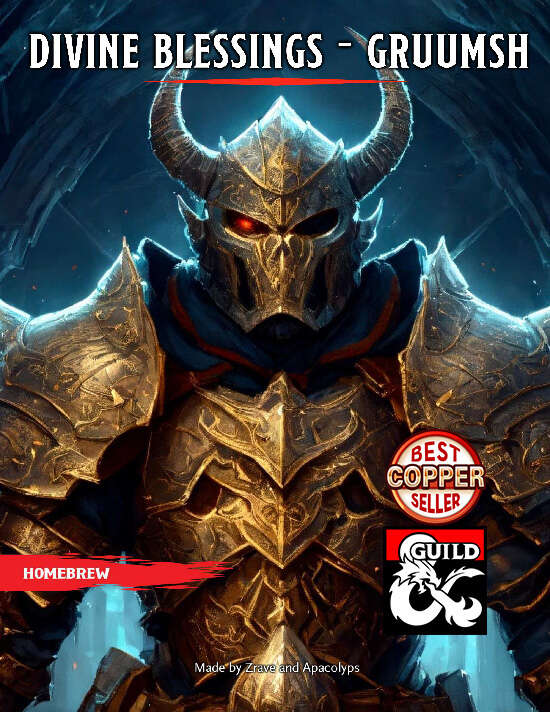 Divine Blessings - Gruumsh - Dungeon Masters Guild | DriveThruRPG