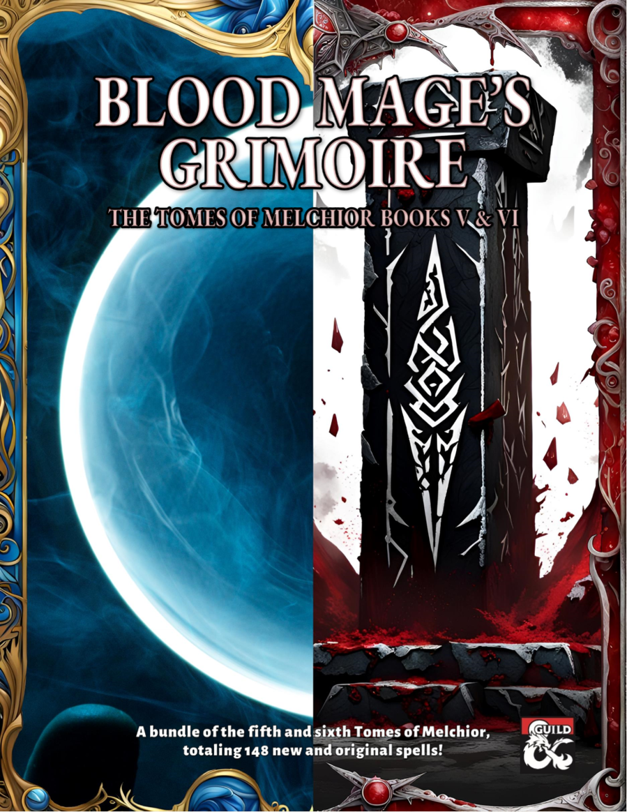 Blood Mage's Grimoire [BUNDLE] - Dungeon Masters Guild | DriveThruRPG