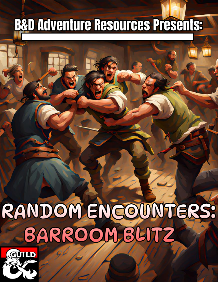 Barroom Blitz - Dungeon Masters Guild | DriveThruRPG