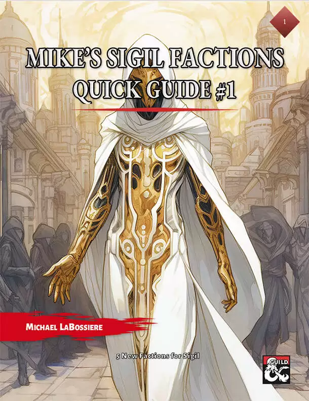 Mike’s Sigil Factions Quick Guide #1 - Dungeon Masters Guild | DriveThruRPG