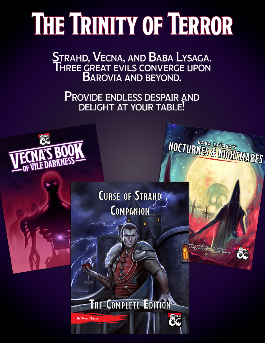 The Trinity of Terror (Strahd, Vecna, and Baba Lysaga) [BUNDLE ...