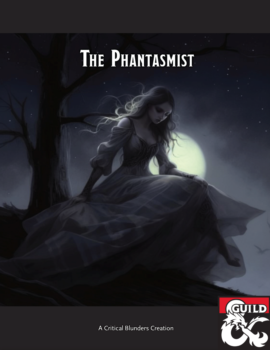Class: The Phantasmist - Dungeon Masters Guild | DriveThruRPG