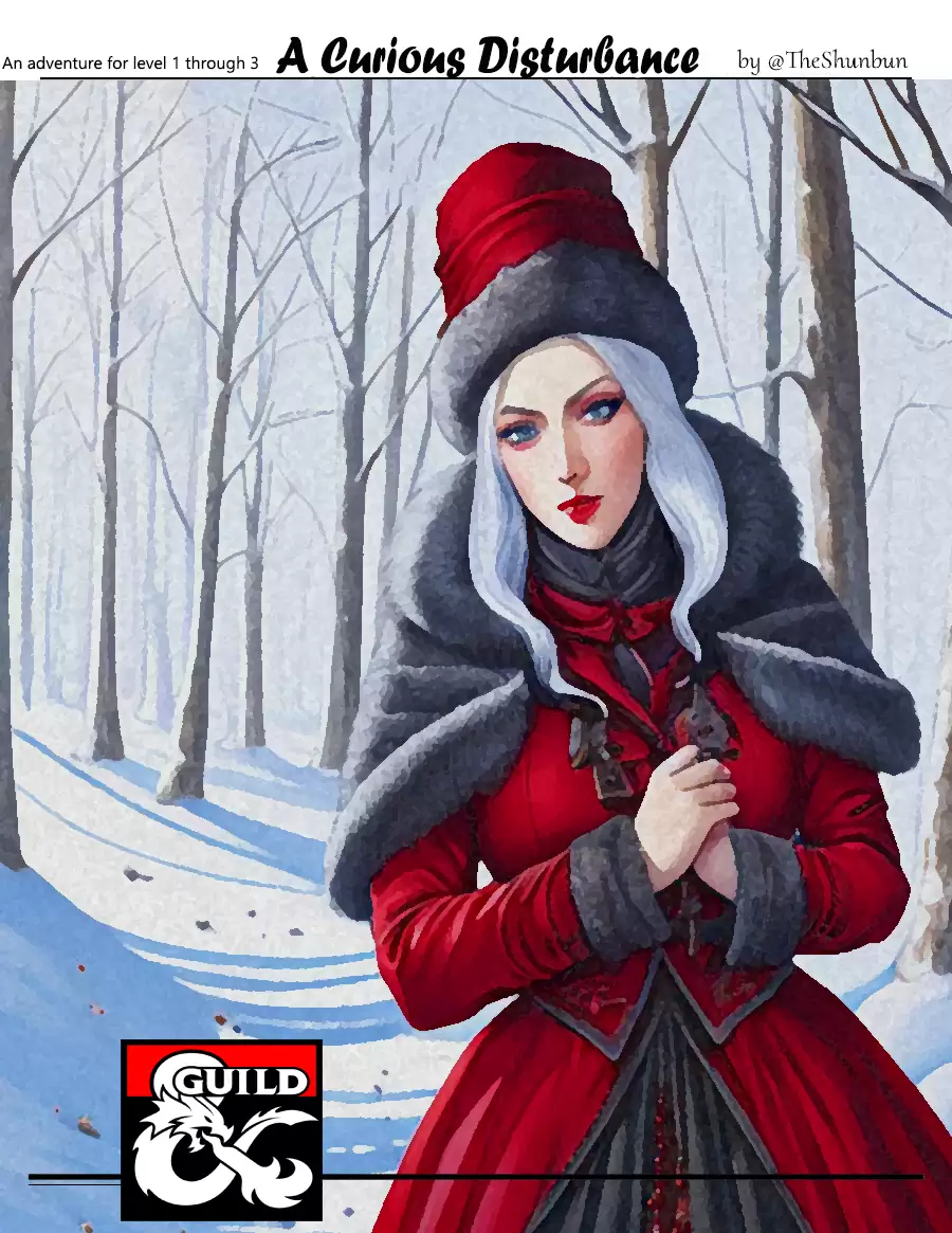 A Curious Disturbance - 5e Adventure (Levels 1-3) - Dungeon Masters ...