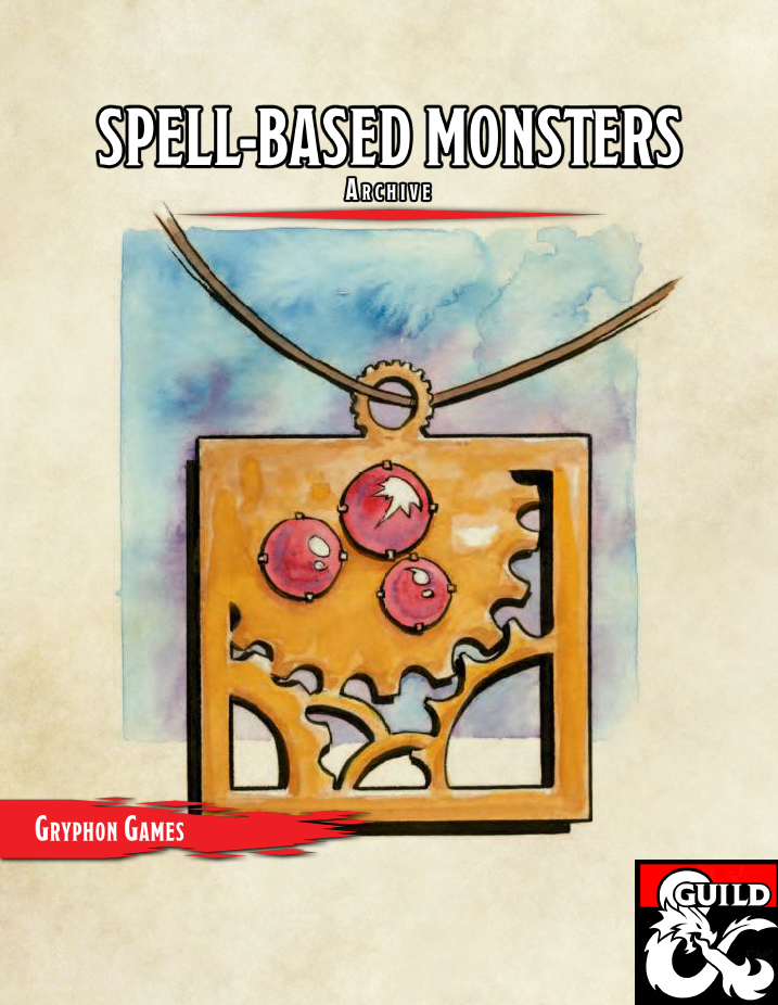 Spell-Based Monster - Archive - Dungeon Masters Guild | DriveThruRPG