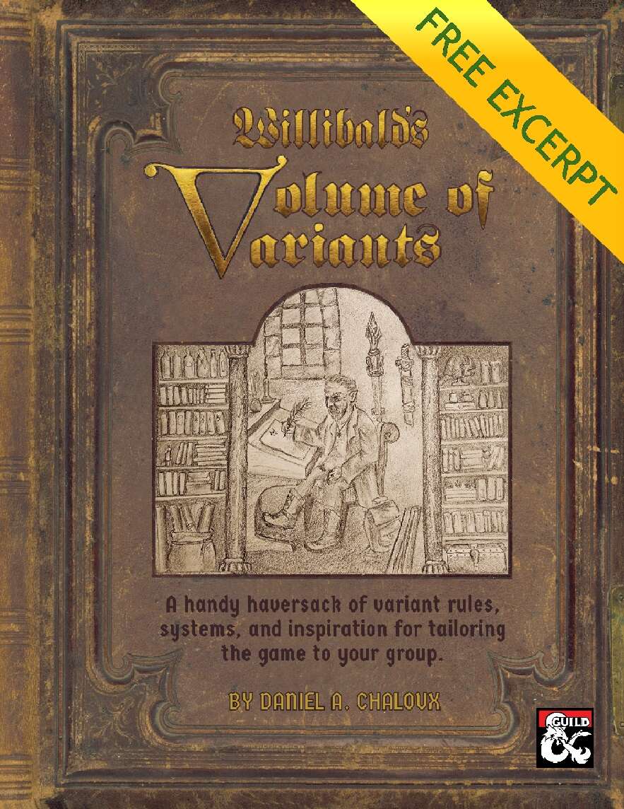 Mana Casting Variant Rules Willibalds Variant Vignette Dungeon Masters Guild Drivethrurpg