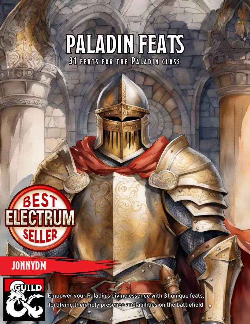 Paladin Feats - Dungeon Masters Guild | DriveThruRPG
