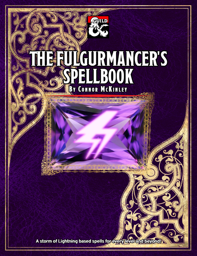 The Fulgurmancer's Spellbook - Dungeon Masters Guild | DriveThruRPG