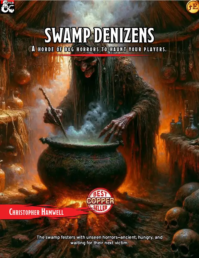 Swamp Denizens: A Monstrous Compendium of Swamp Creatures - Dungeon ...