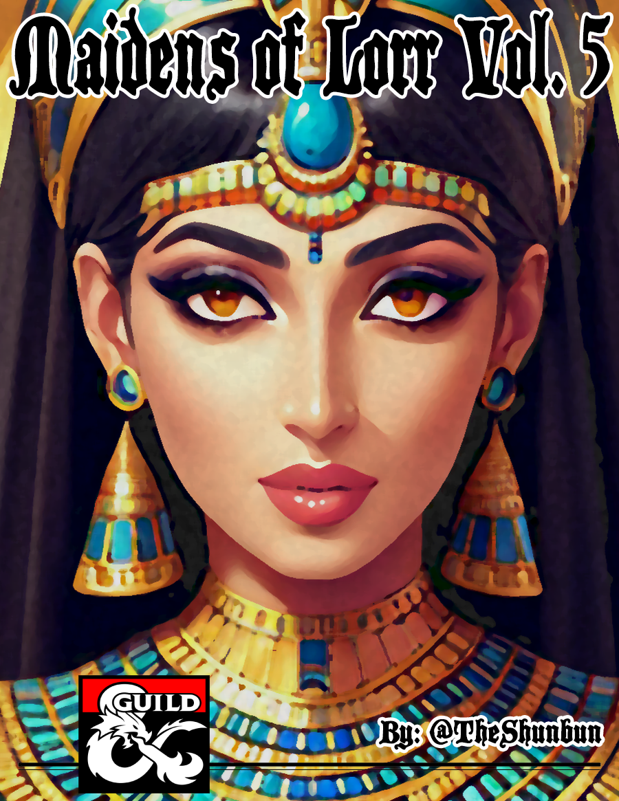 Maidens of Lorr Vol. 5 - 3 premade NPCs to use in your campaign ...