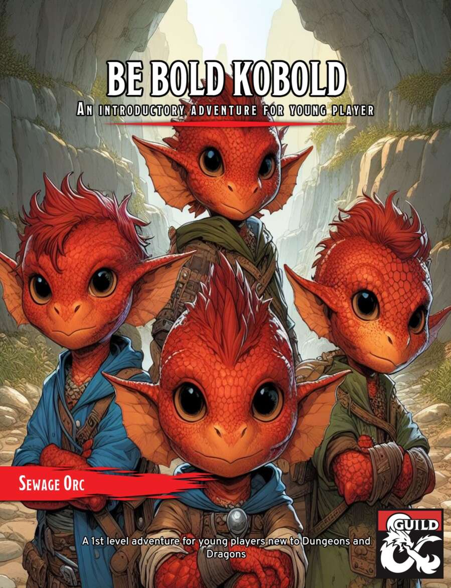 Be Bold Kobold (An Introductory Adventure for Young Players) - Dungeon Masters Guild | DriveThruRPG