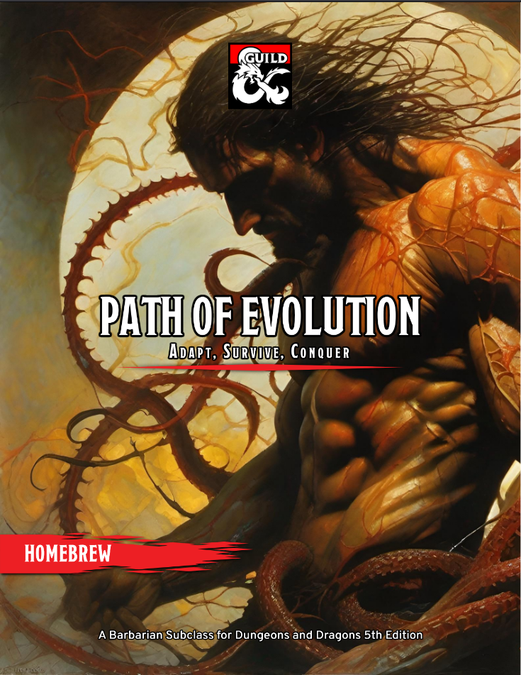The Path of Evolution: A Barbarian Subclass for 5e - Dungeon Masters Guild | DriveThruRPG