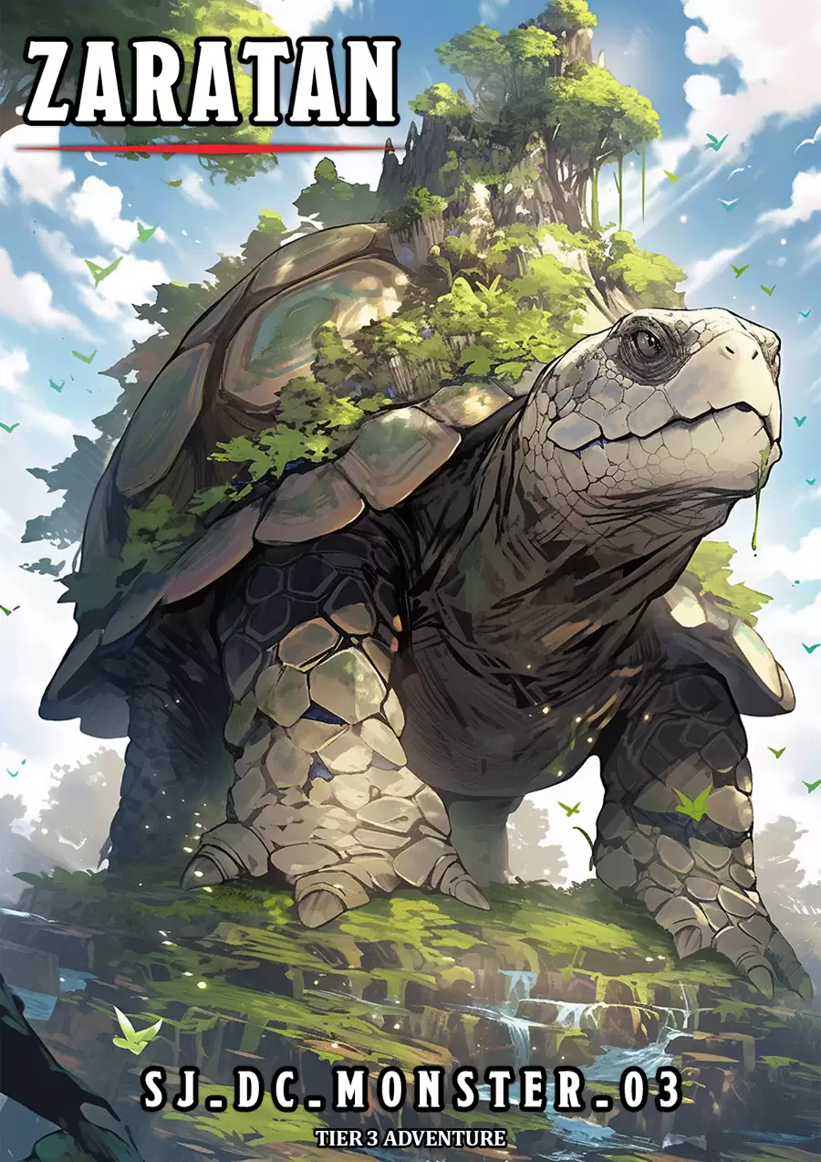 SJ-DC-MONSTER-03 Zaratan - Dungeon Masters Guild | DriveThruRPG