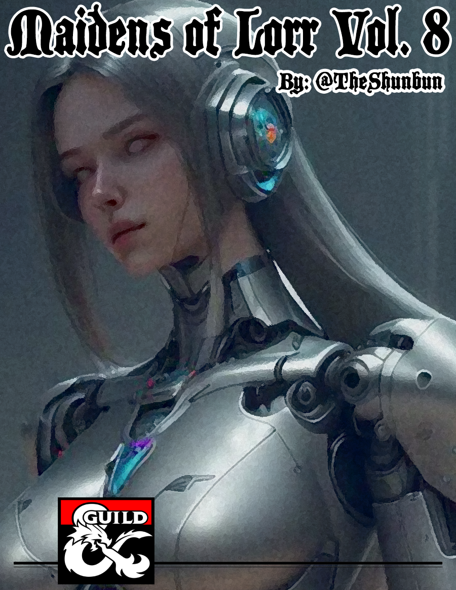 Maidens of Lorr Vol. 8 - 3 premade NPCs - Dungeon Masters Guild | DriveThruRPG