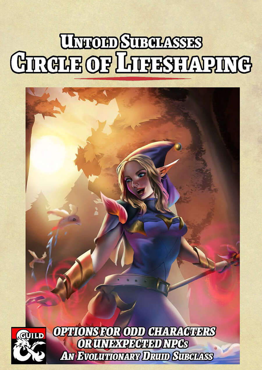Untold Subclasses - Circle of Lifeshaping - Dungeon Masters Guild ...