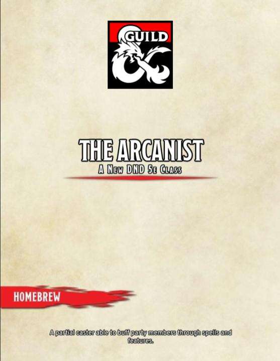 The Arcanist - Dungeon Masters Guild | DriveThruRPG