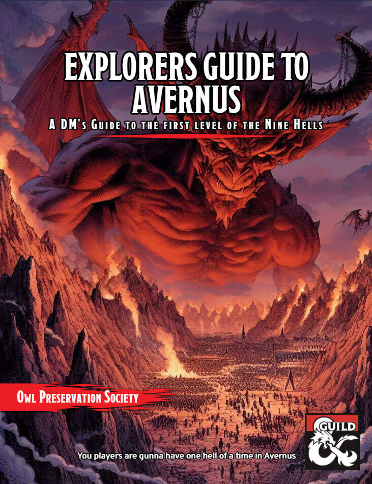 Explorers Guide to Avernus - Dungeon Masters Guild | DriveThruRPG