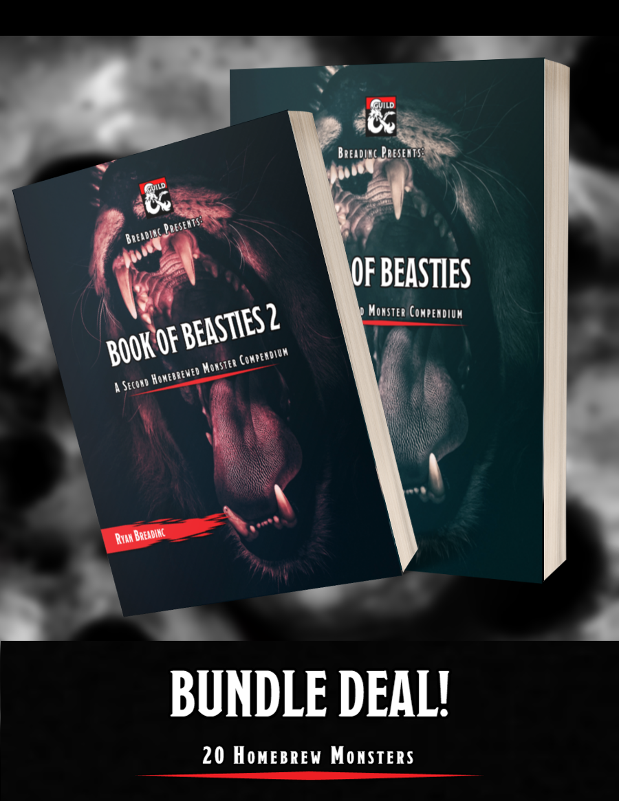 Bundle of Beasts | Monster Statblocks for 5e [BUNDLE] - Dungeon Masters ...