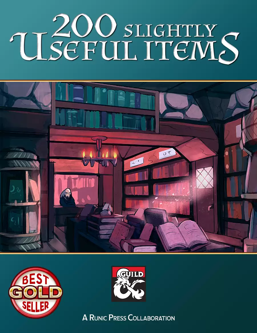 200 Slightly Useful Items - Dungeon Masters Guild | DriveThruRPG