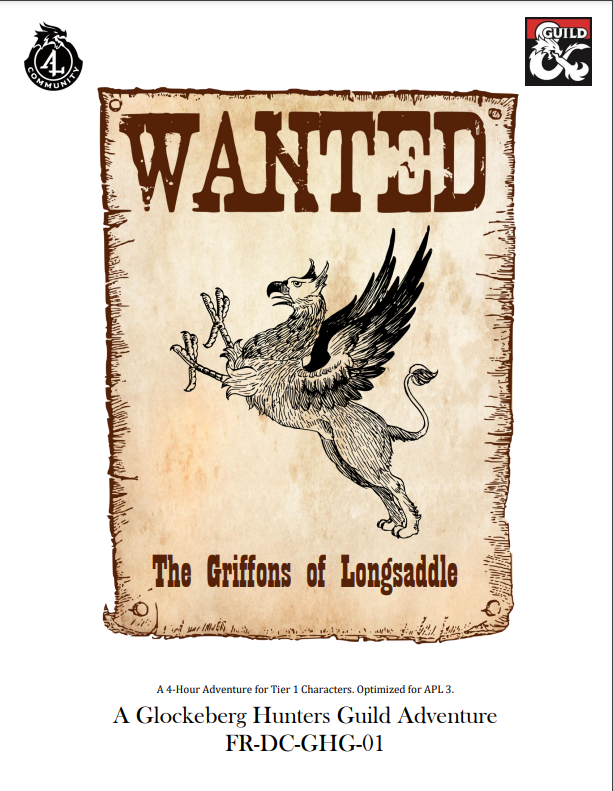 The Griffons of Longsaddle (FR-DC-GHG-01) - Dungeon Masters Guild ...