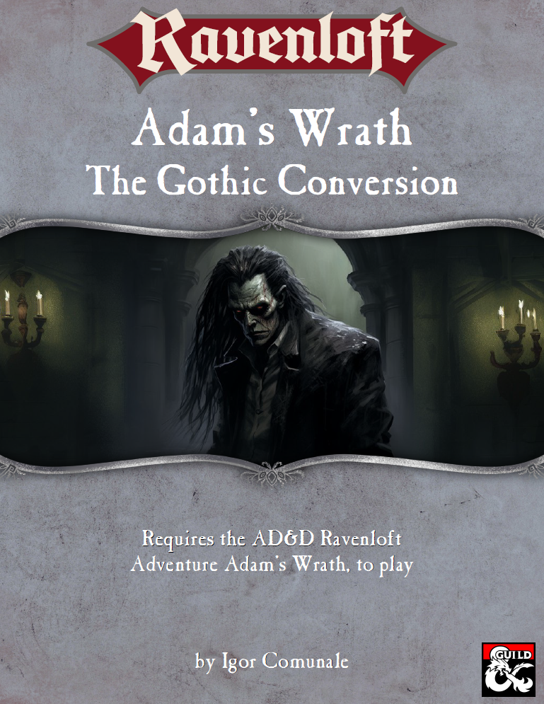 Adam's Wrath - The Gothic Conversion - Dungeon Masters Guild | DriveThruRPG