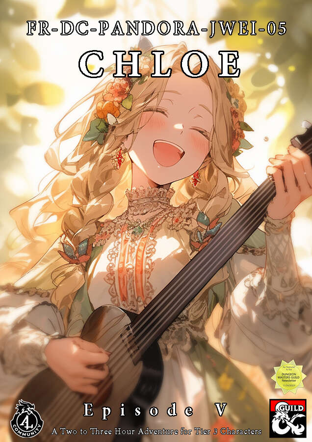 FR-DC-PANDORA-JWEI-05, Chloe - Dungeon Masters Guild | DriveThruRPG
