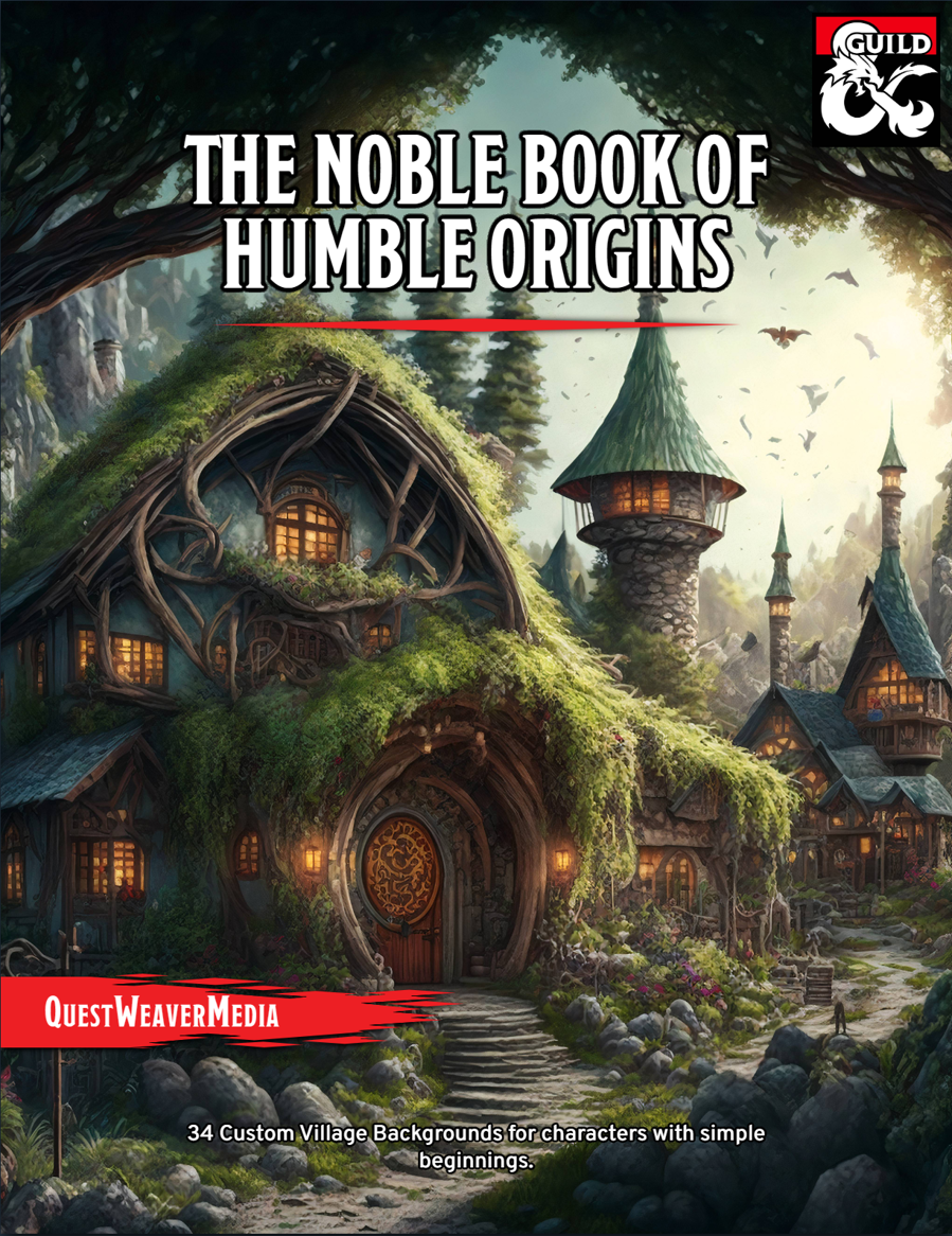 The Noble Book of Humble Origins: 34 Custom Village Backgrounds ...