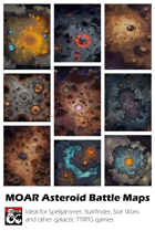 MOAR Asteroid Battle Maps - Dungeon Masters Guild | Dungeon Masters Guild