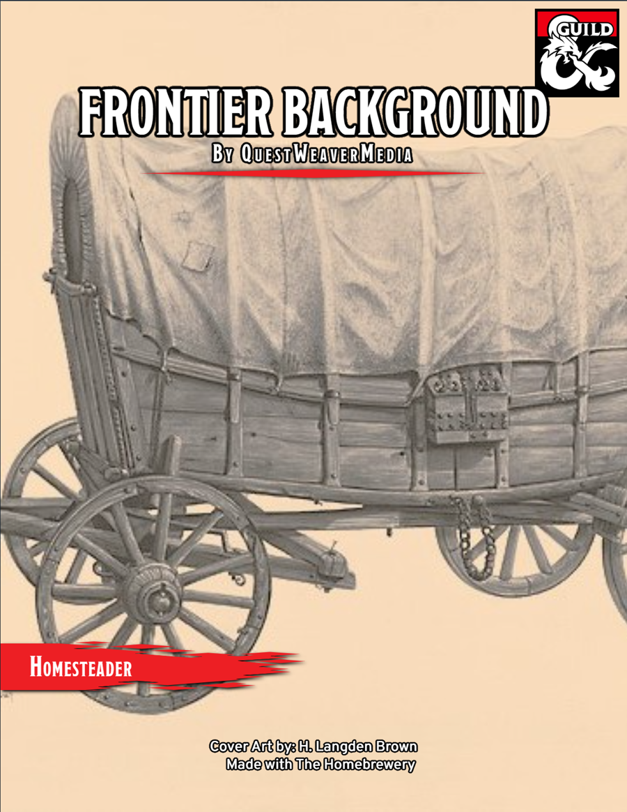 Custom Frontier Background: Homesteader - Dungeon Masters Guild ...
