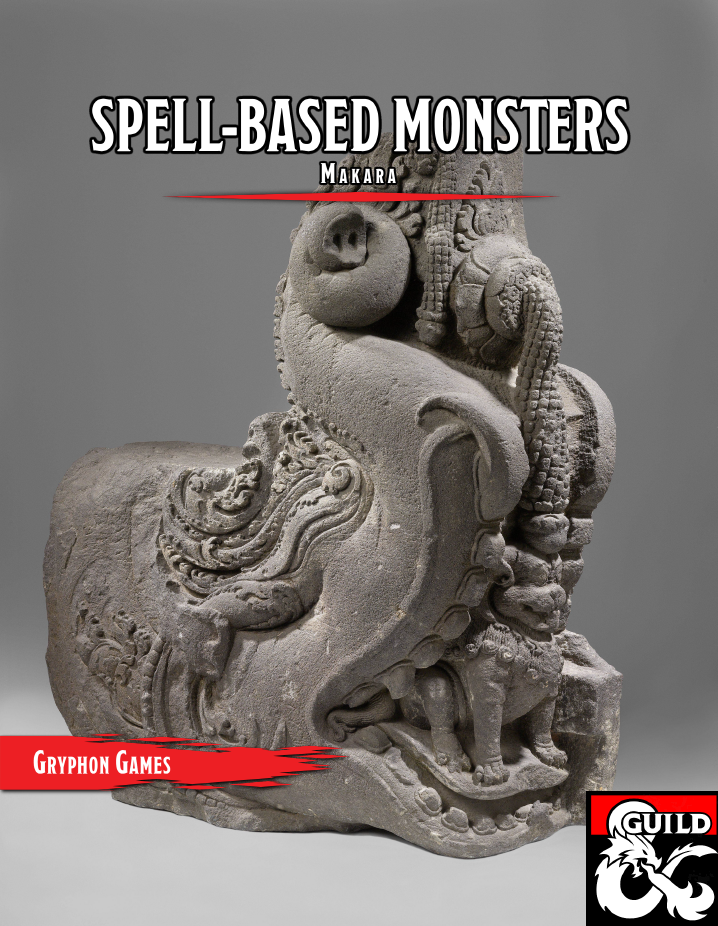 Spell-Based Monster - Makara - Dungeon Masters Guild | DriveThruRPG