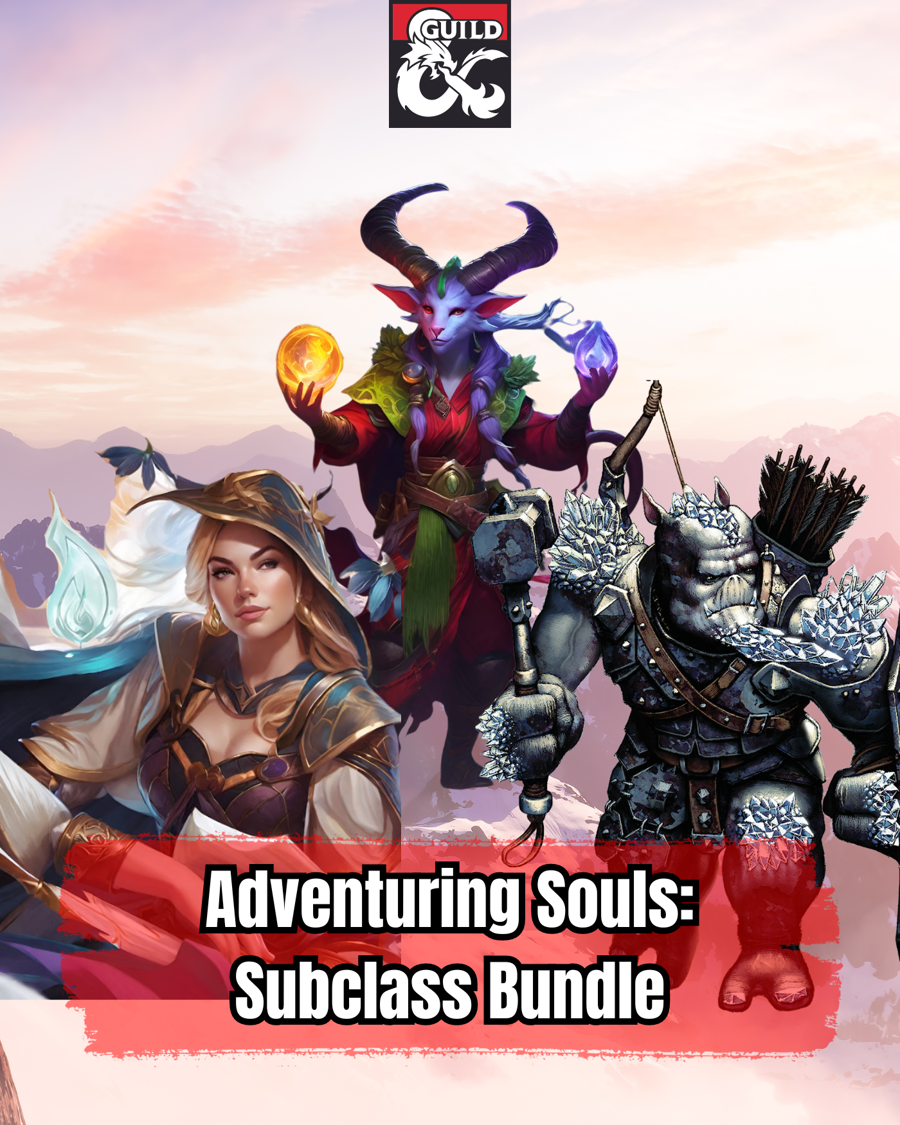Adventuring Souls: Subclass Bundle - Dungeon Masters Guild | DriveThruRPG