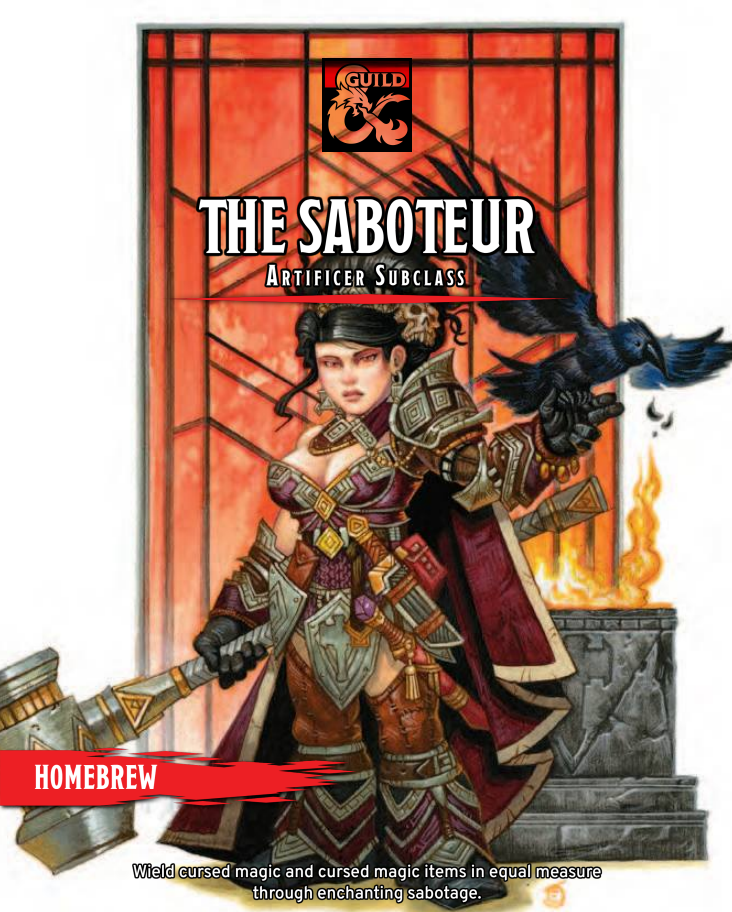 The Saboteur - Dungeon Masters Guild | DriveThruRPG