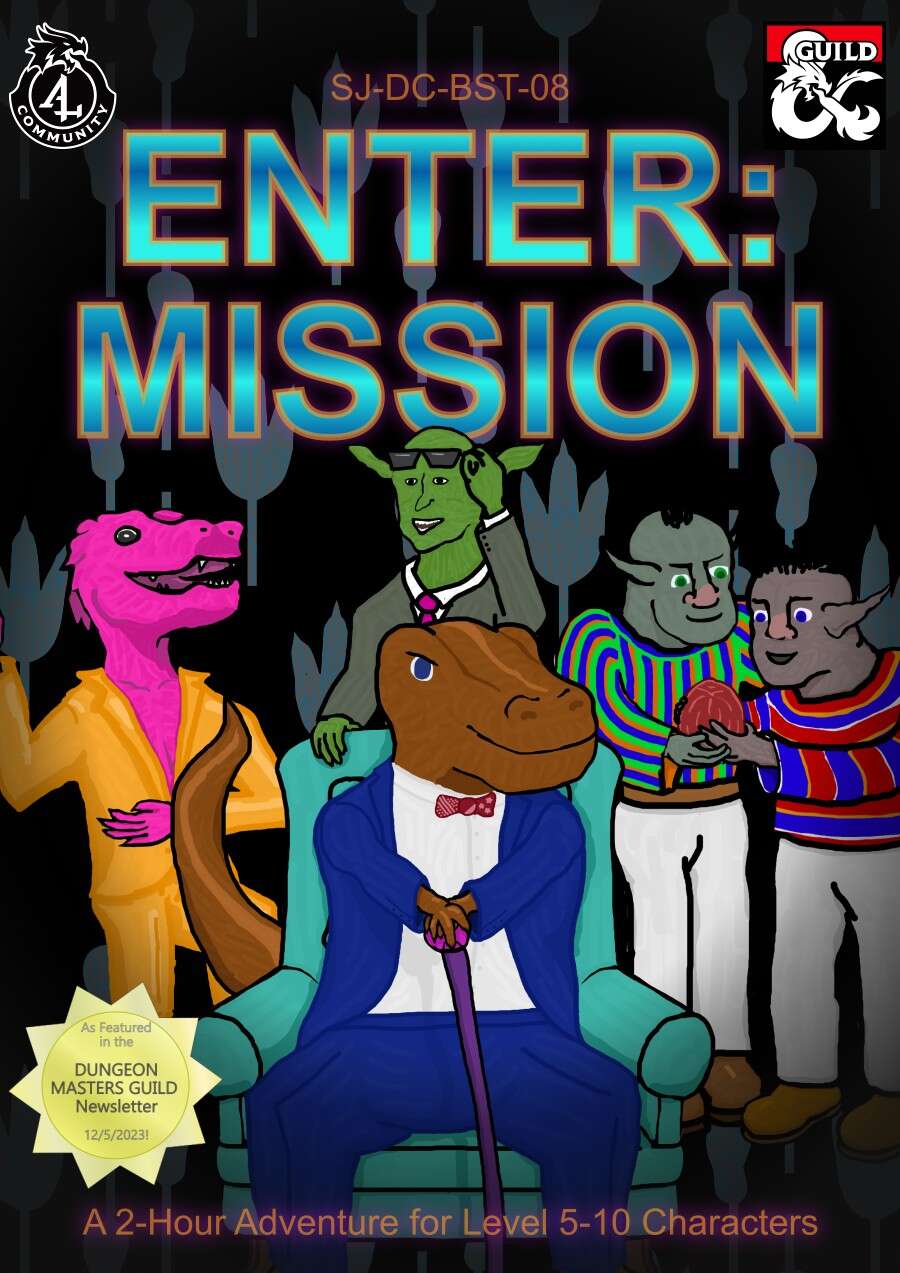 Enter: Mission (SJ-DC-BST-08) - Dungeon Masters Guild | DriveThruRPG