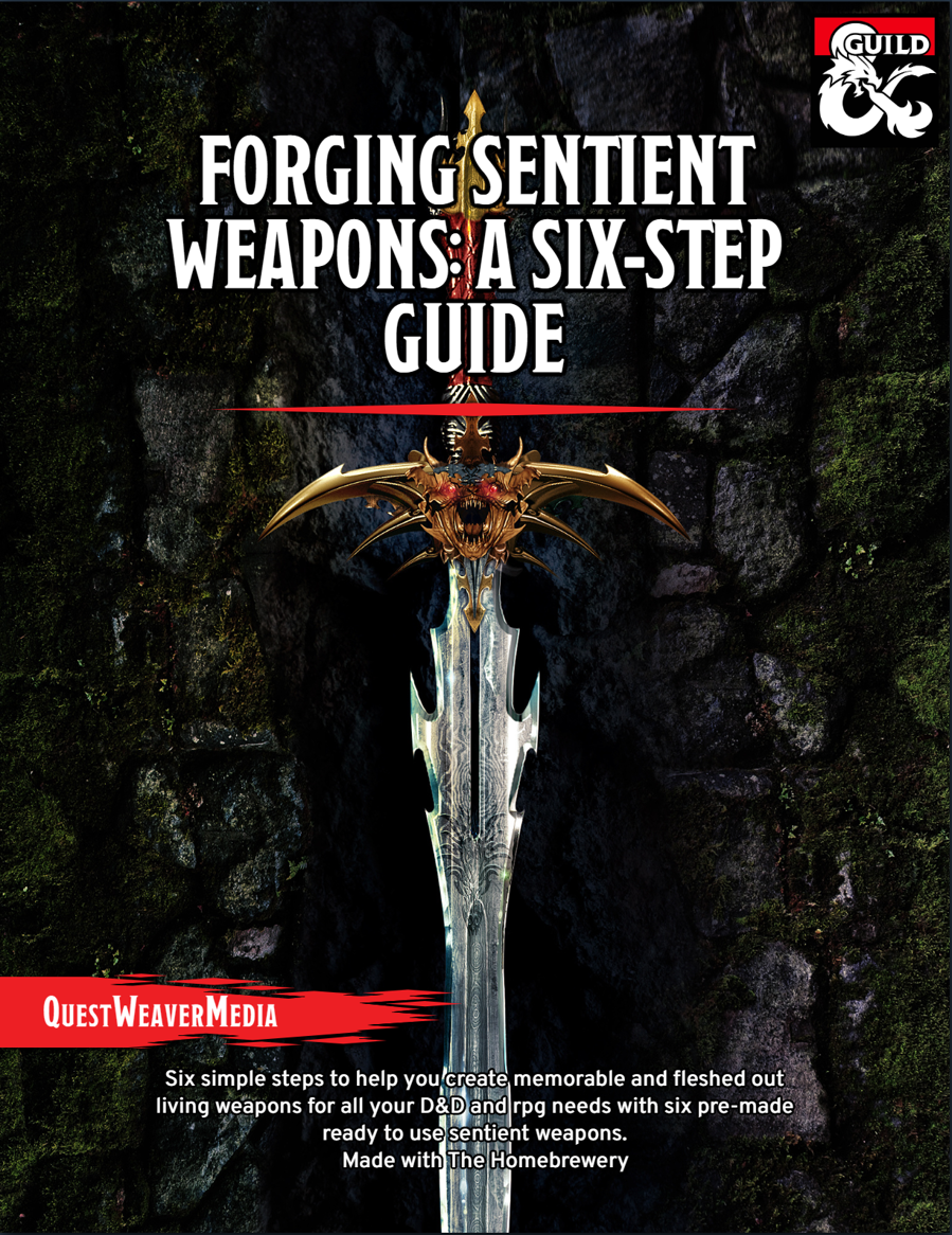 Forging Sentient Weapons: A Six-Step Guide - Dungeon Masters Guild ...