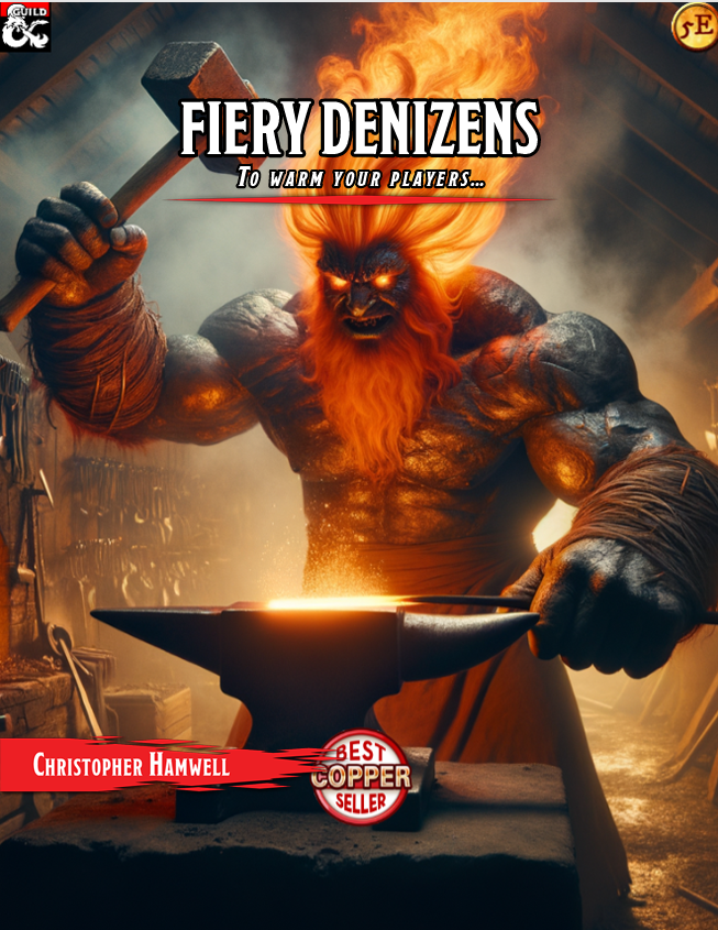 Fiery Denizens - Dungeon Masters Guild | DriveThruRPG